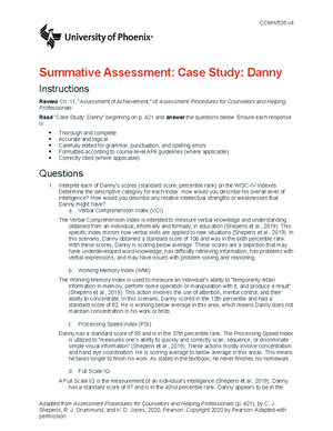 Week 6 case study- Jada CCMH 535 - CCMH/535 v Case Study: Jada Instructions Review Ch. 15 ...