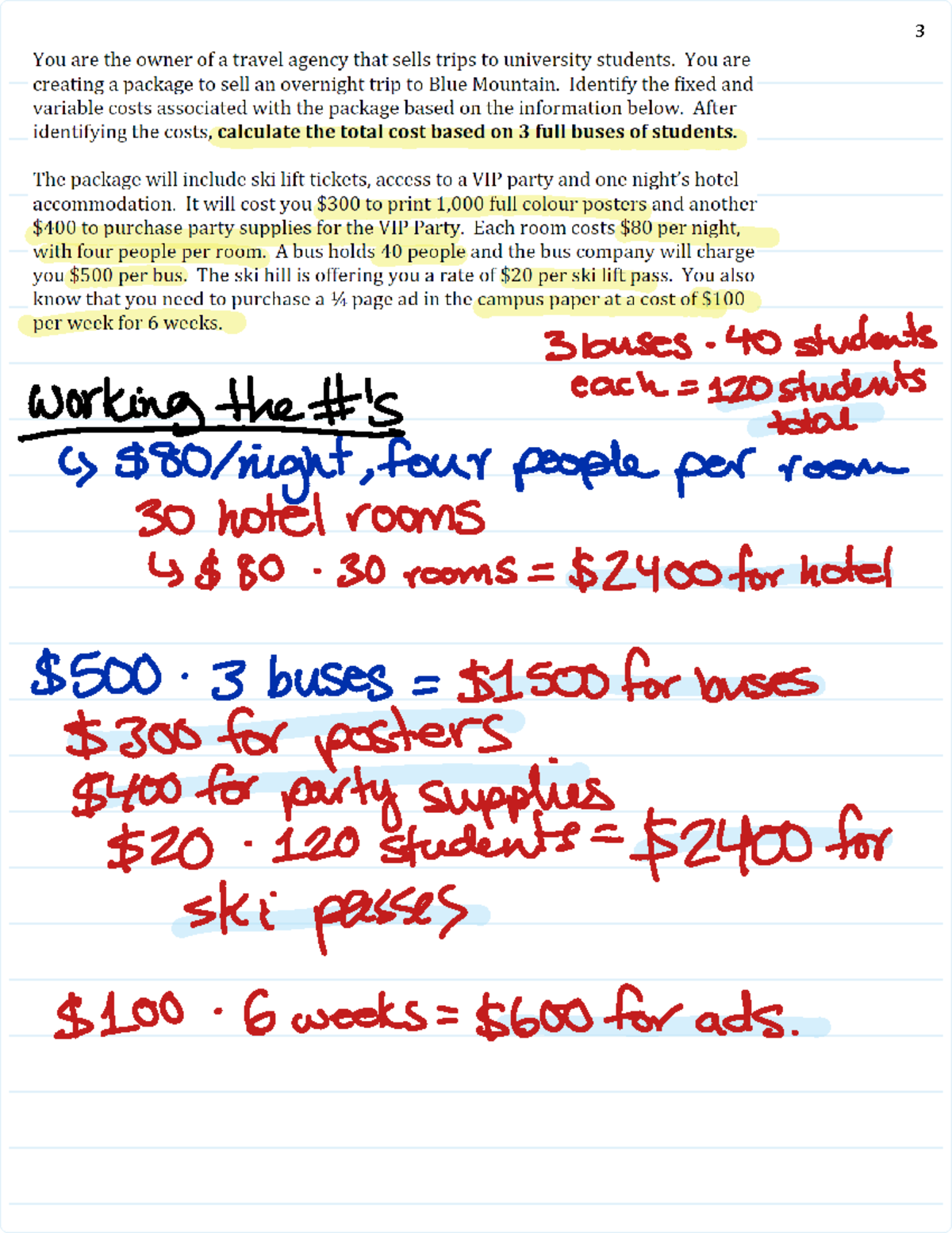 MKT100 Metrics 1 Practice - Page 3 - MKT100 - Studocu