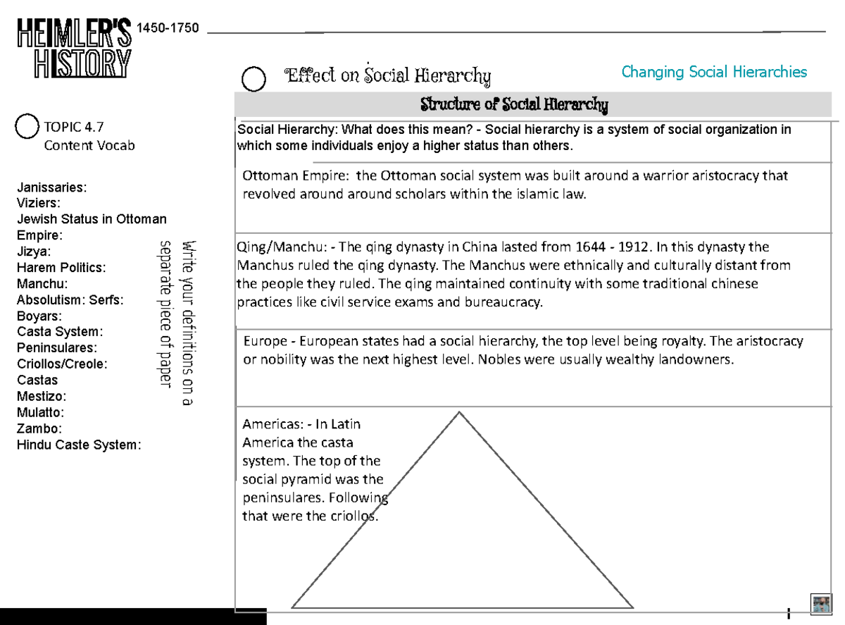 Copy of 4.7 Graphic Organizer - TOPIC 4. Content Vocab Effect on Social ...