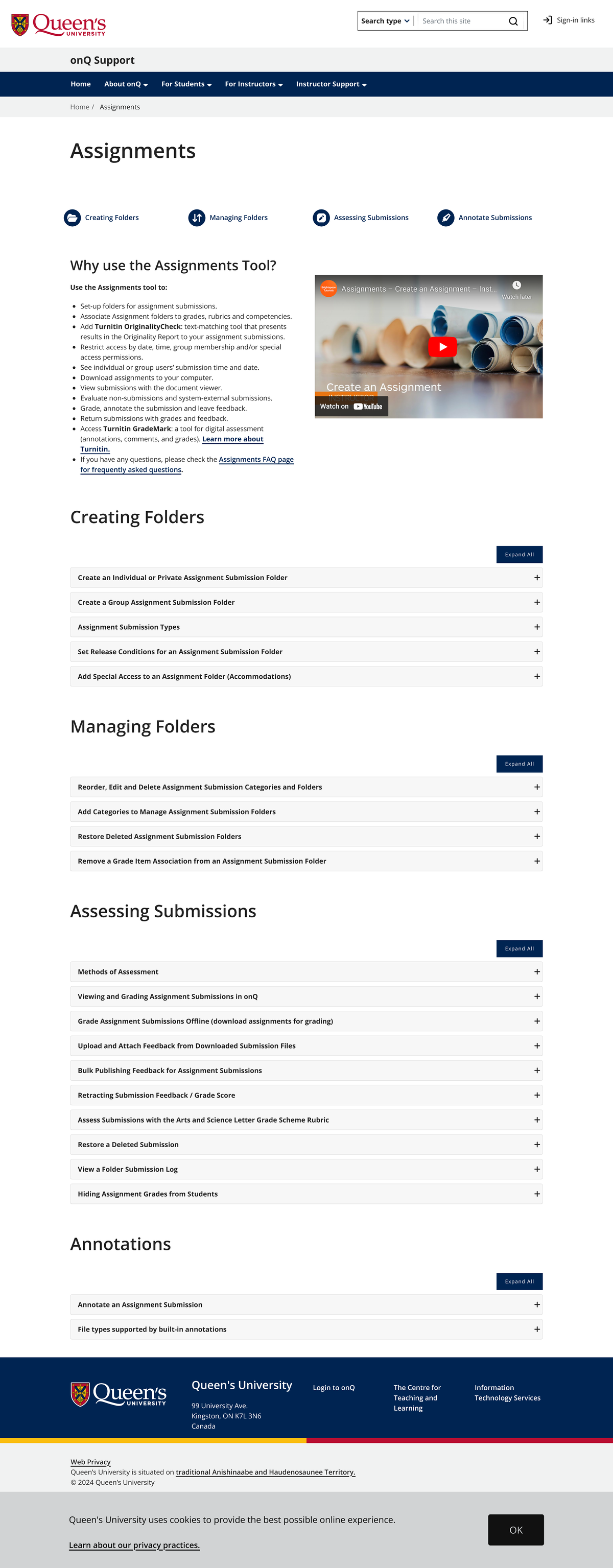 Assignments support for queens u (geo) - Home / Assignments Assignments ...