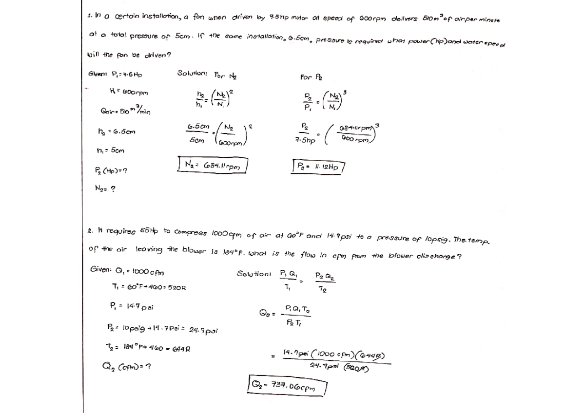 Cccc FM - Practice Solving for Fluid Mechanics - Mechanical Engineering ...