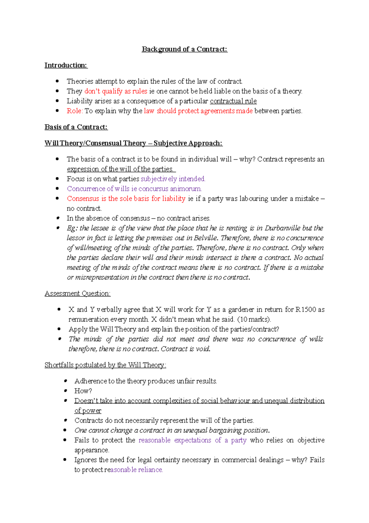 Lec 4-Background of a Contract - Background of a Contract: Introduction ...