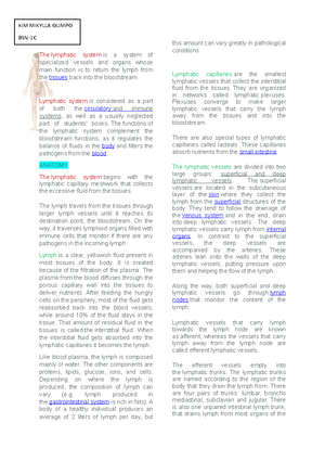 Cell Structure lecture notes - Lesson 2 The Cell Anatomy and Division ...
