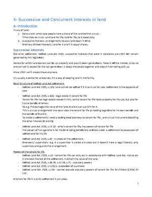 1 & 2 LAND Rights over land & registration - CYCLE 1: RIGHTS OVER LAND ...
