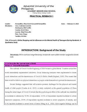 Pdfcoffee - none - Theoretical framework The Knowledge-Attitude-Behavior (K-A-B) model is used ...