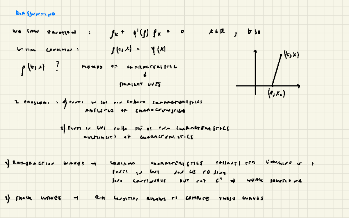 Lezione 5 mathematical - Mathematical and numerical methods in ...