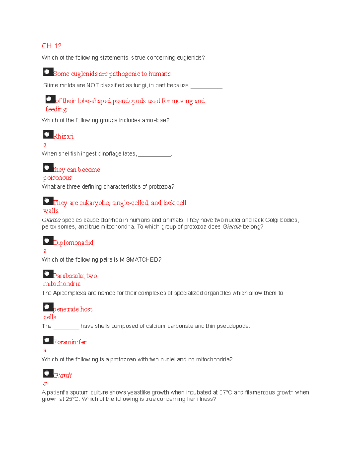 Chapter 12 homework - CH 12 Which of the following statements is true ...