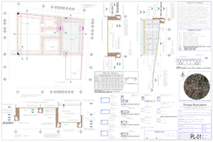 San Marcos PL-3 rev3 - planos estructurales de casa habitacion - 1 2 2' 2'' 3 3' 3'' 4 4' 4'' 5 ...