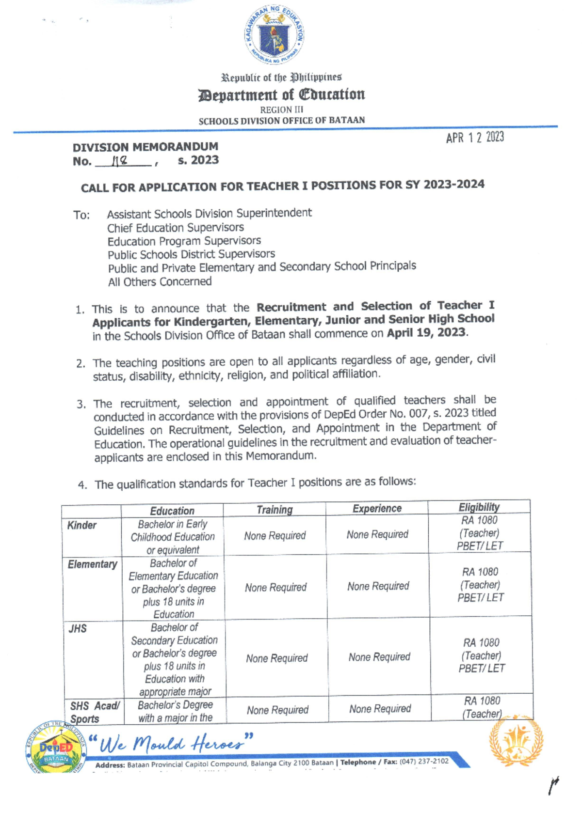 Division-Memorandum-No - Production, Adaptation, Translation and ...