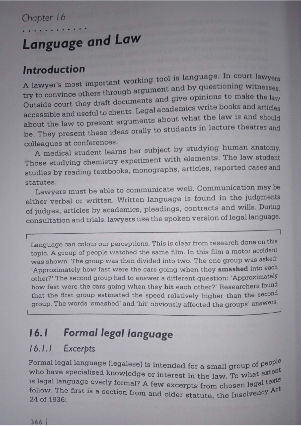 Chapter 16 - Beginner's Guide for Law Students - JLKV101 - Studocu