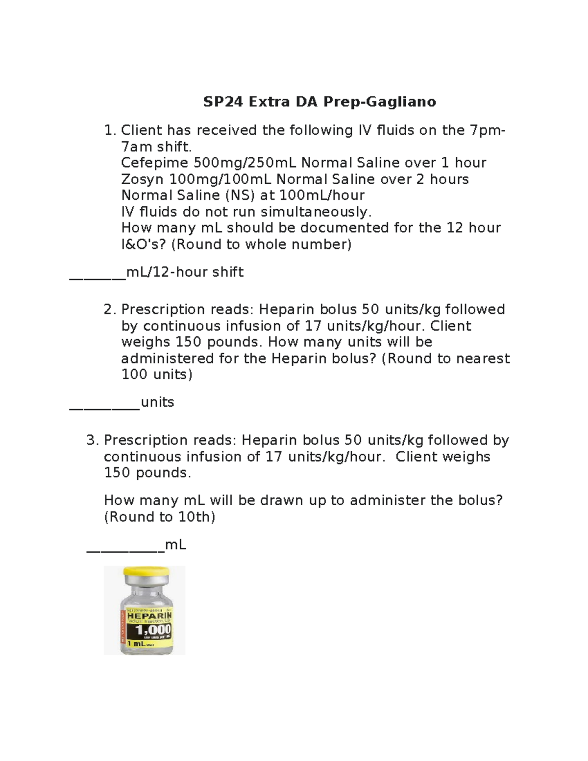 DA Top 5 Practice Questions SP24 Christmas Break Prep - SP24 Extra DA ...
