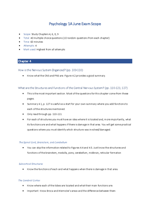 Chapter 12 Tutor Notes WEEK 1 - CHAPTER 12 THE INDIVIDUAL MIND ...