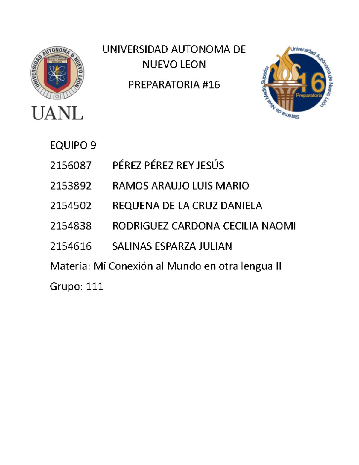 EV1 Etapa 1 Mcmlii - Mi conexion al mundo en otra lengua 2 ...
