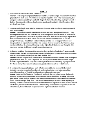 BA 476 Chapter 10 questions - case and article - BA 476 Case 10 ...