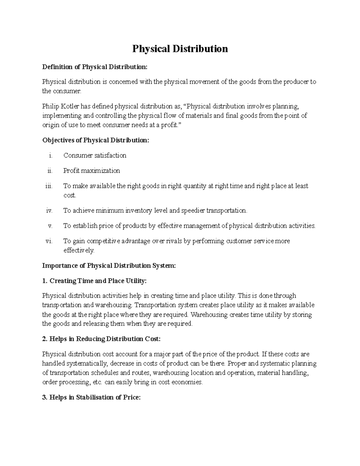 Physical Distribution Physical Distribution Definition Of Physical physical-distribution-physical-distribution-definition-of-physical