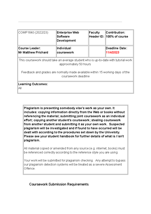 1644 - ASM1 - done - ASSIGNMENT 1 BRIEF Qualification BTEC Level 5 HND ...