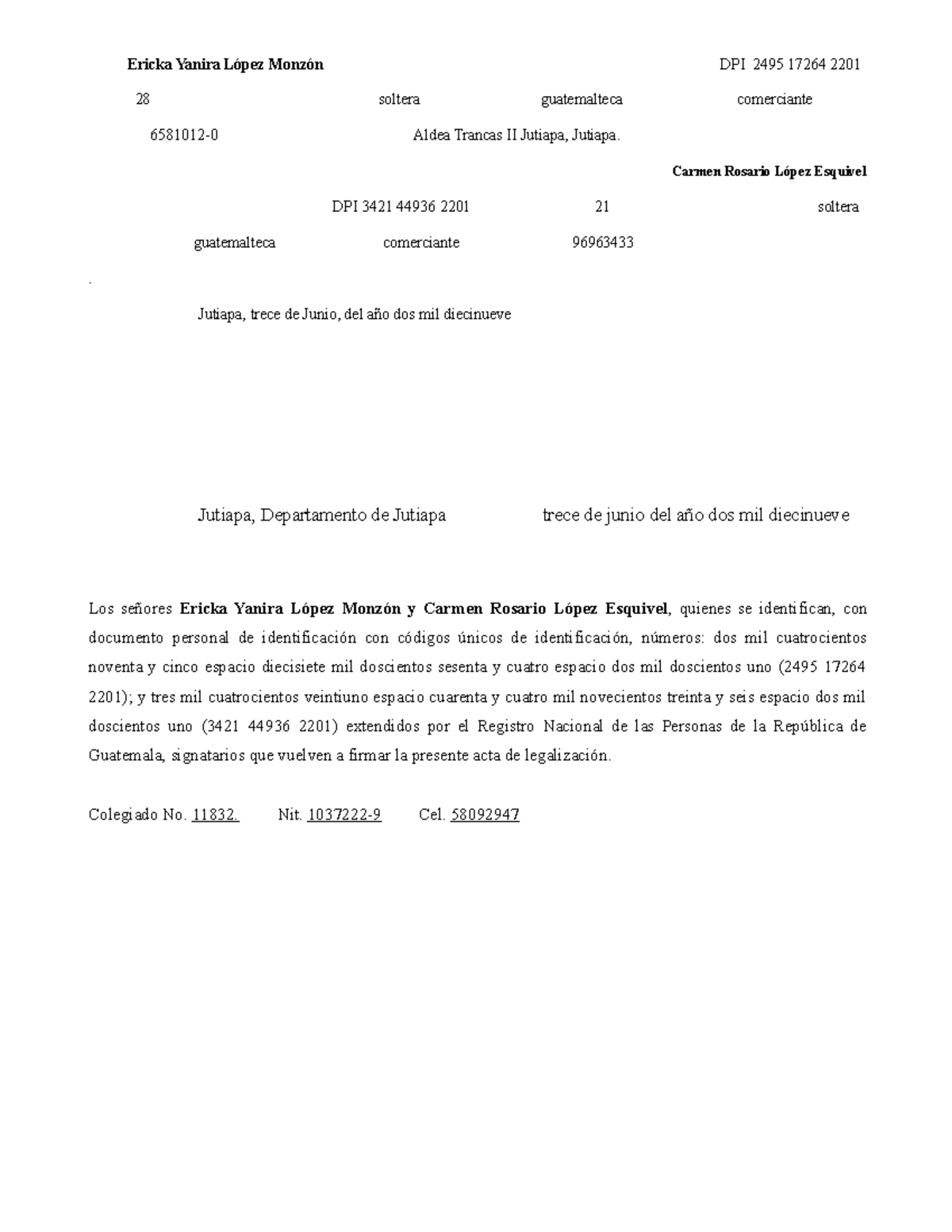 llenado de titulo de endoso de vehiculos - Ericka Yanira López Monzón ...