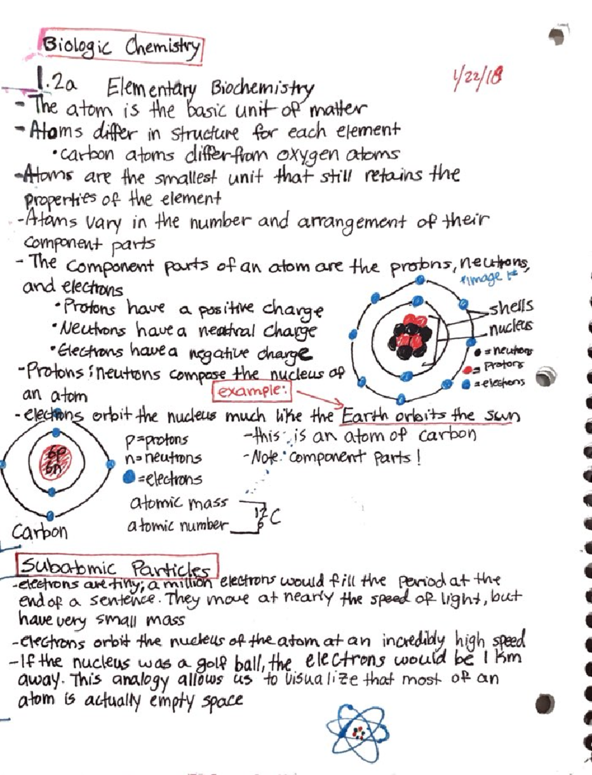 Bio 20 lecture notes 1.2a - BIO 20 - Studocu