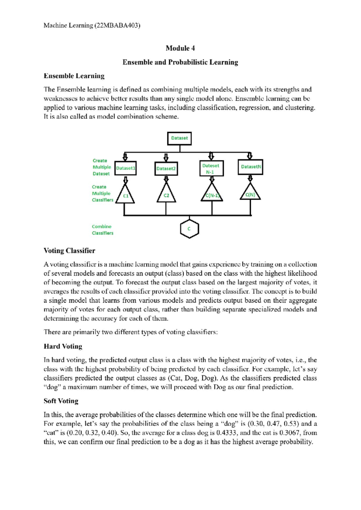 Module 4 - 5 - It is the business analytics syllabus - Machine Learning ...
