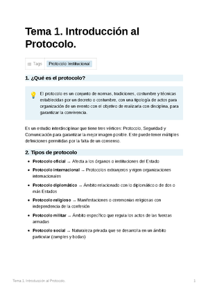 TEMA 3 - tema 3 protocolo institucional - TEMA 3: LA CORONA Y EL PROTOCOLO. LA CASA REAL DEESPA ...
