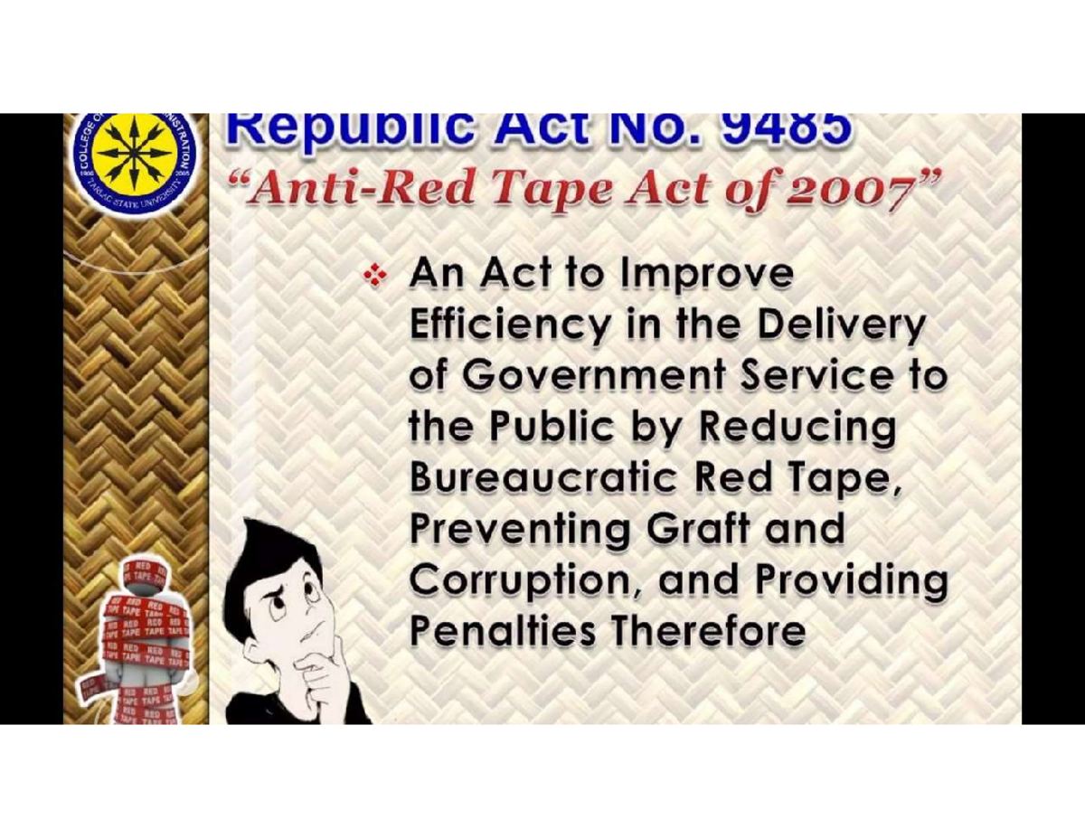 ARTA - ARTA - 16 November 2023 – The Anti-Red Tape Authority (ARTA) and Don Honorio Ventura ...