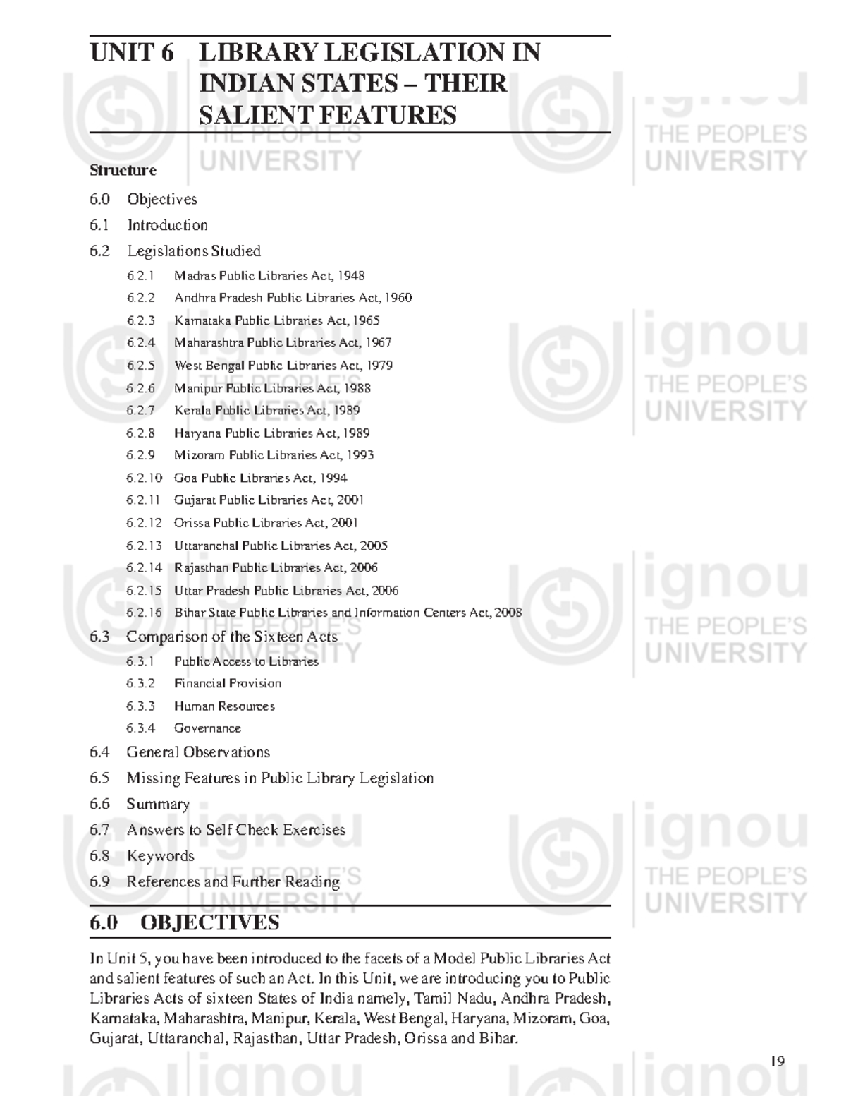 Unit 6 IGNOU Library Legislation And Model Public Library Acts Bills UNIT 6 LIBRARY unit-6-ignou-library-legislation-and-model-public-library-acts-bills-unit-6-library