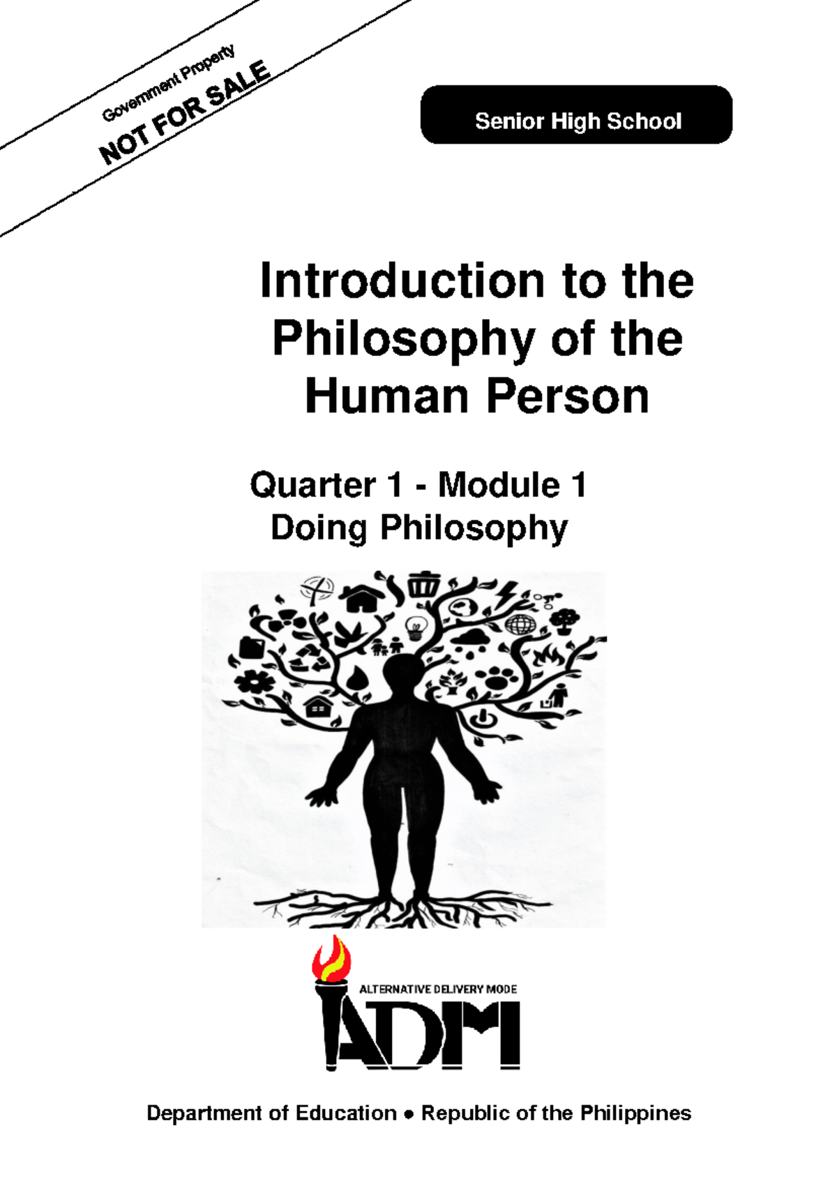 Philosophy 12 Quarter 1 Module 1 NOT Introduction To The