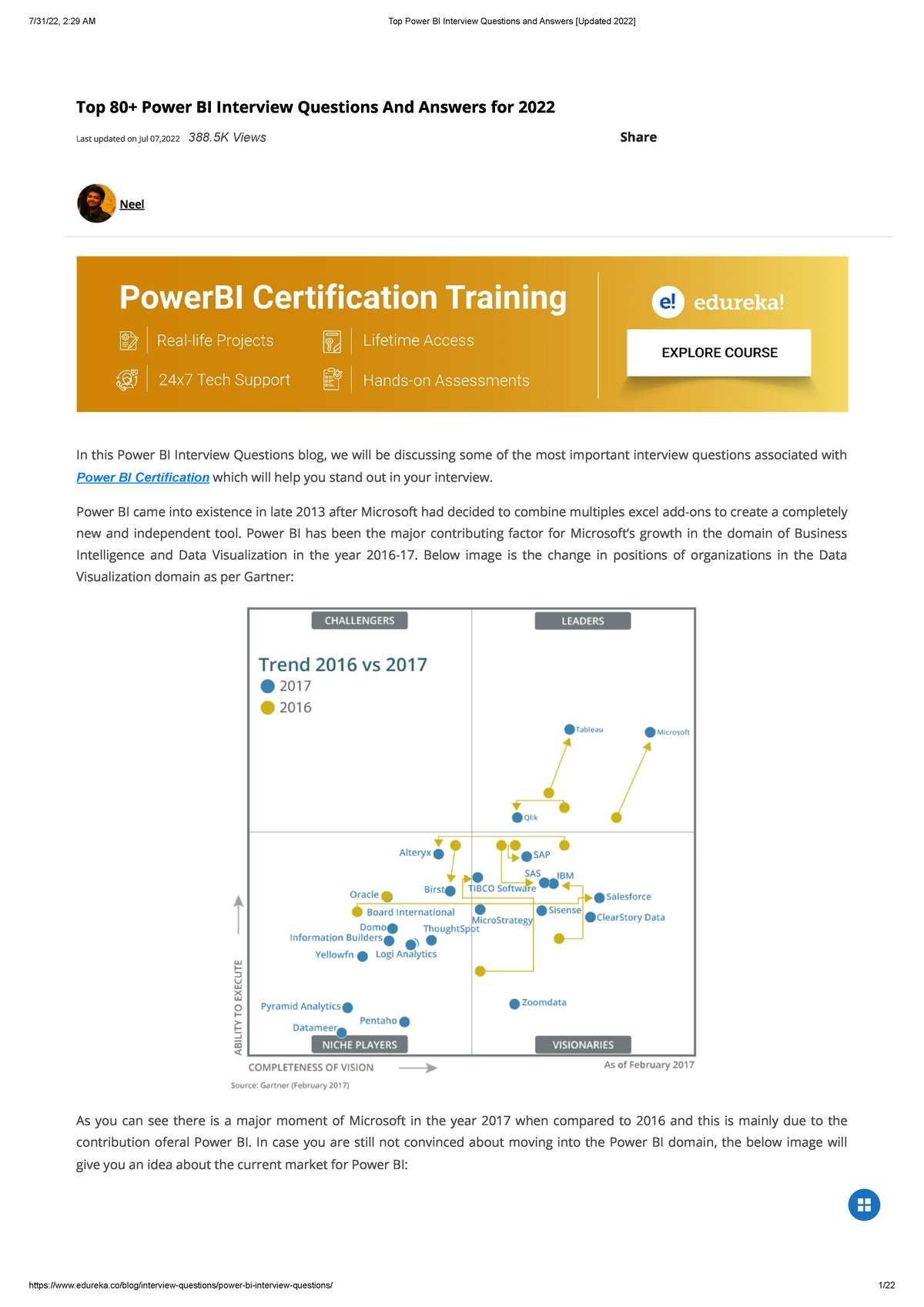 Top Power BI Interview Questions and Answers [Updated 2022] - Top 80 ...