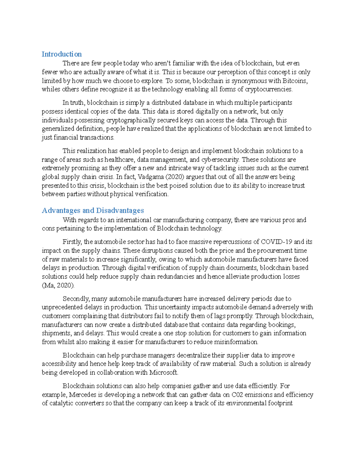 Block - Essay for principles of marketing - Introduction There are few ...