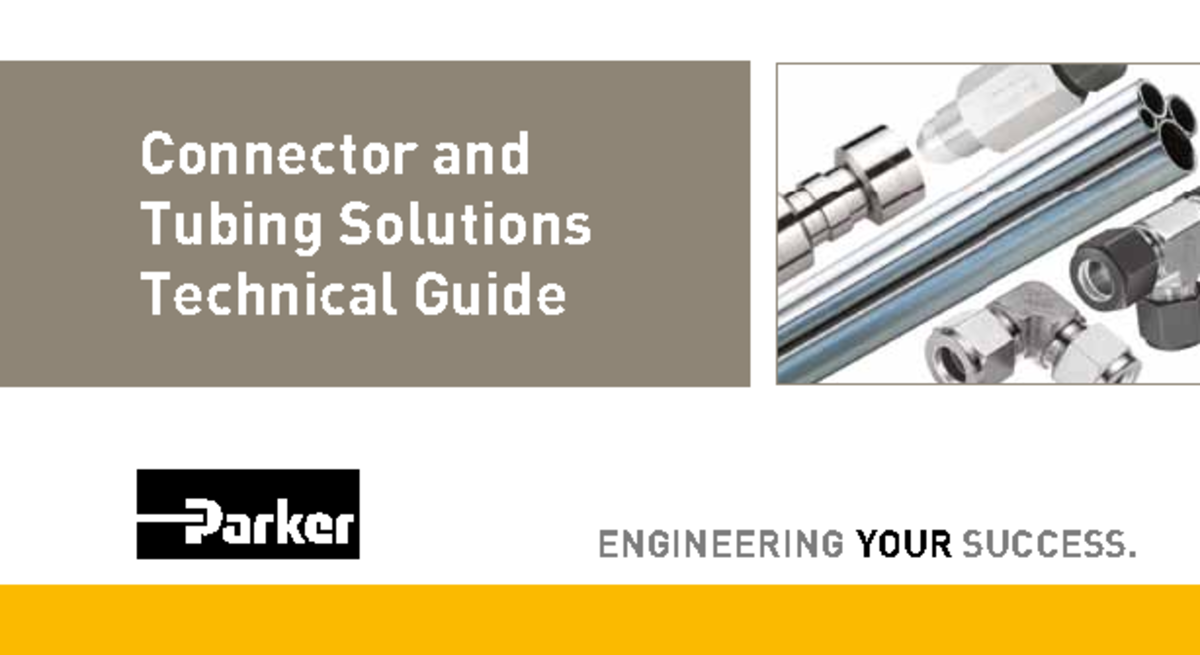 CTS TECH Guide BOOK - Connector and Tubing Solutions Technical Guide ...