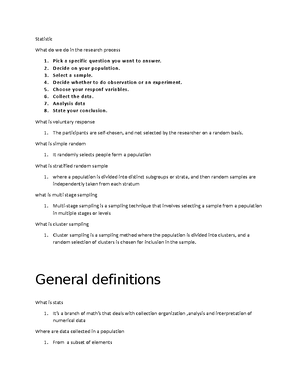 Mid Term 1 Practice Packet with 60 questions - Introduction to ...
