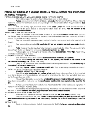 TVL FBS-Q1-M1 - Focus in food and beverage operations - Food and ...