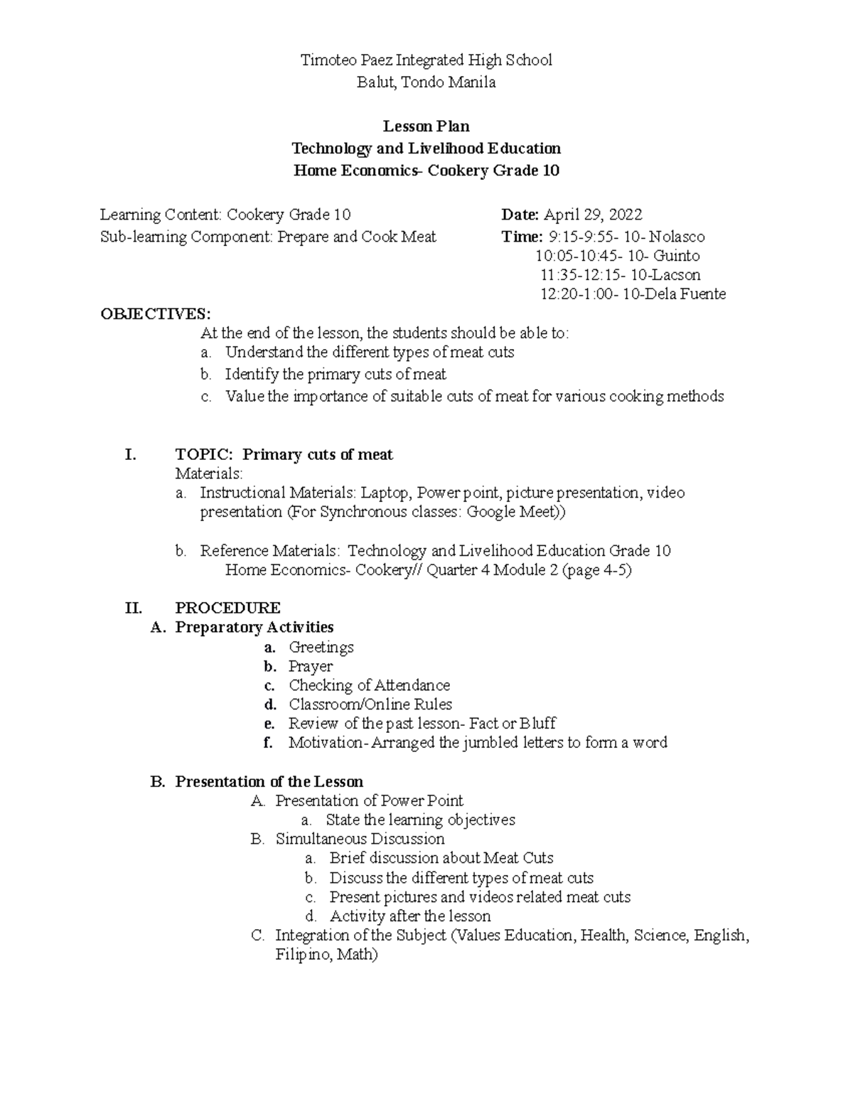 Q4 SLP Module 2 Friday - READ AND UNDERSTAND - Timoteo Paez Integrated ...