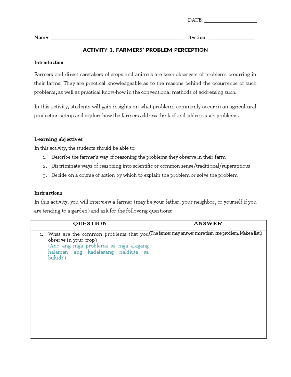 Laboratory-Activity-1 - Name ...