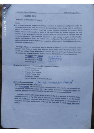 Slope - Deflection Equation Example - Matrix Method for Structural Analysis - Studocu