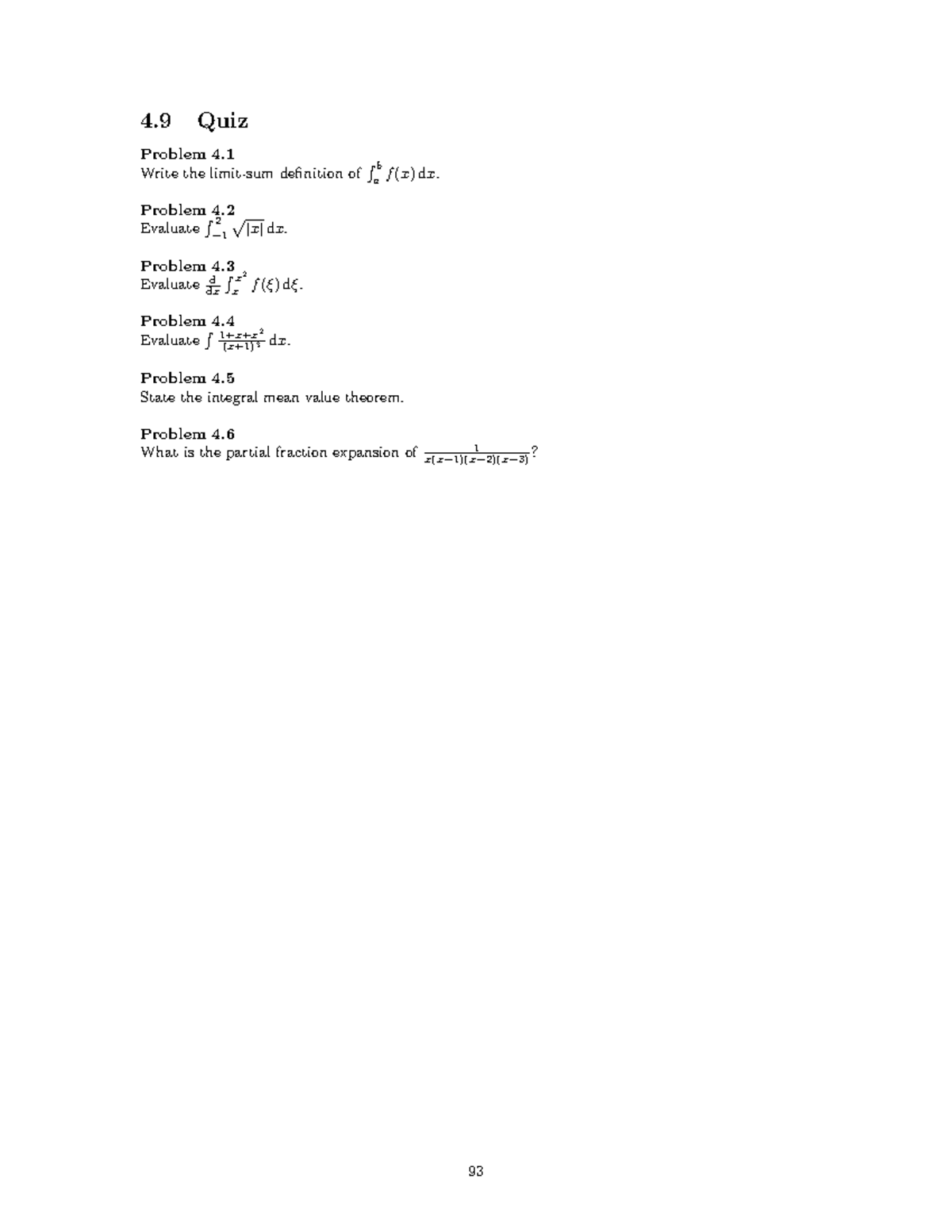 Ref MATH Adv Math Methods Sean Mauch-29 - 4 Quiz Problem 4. Write the ...
