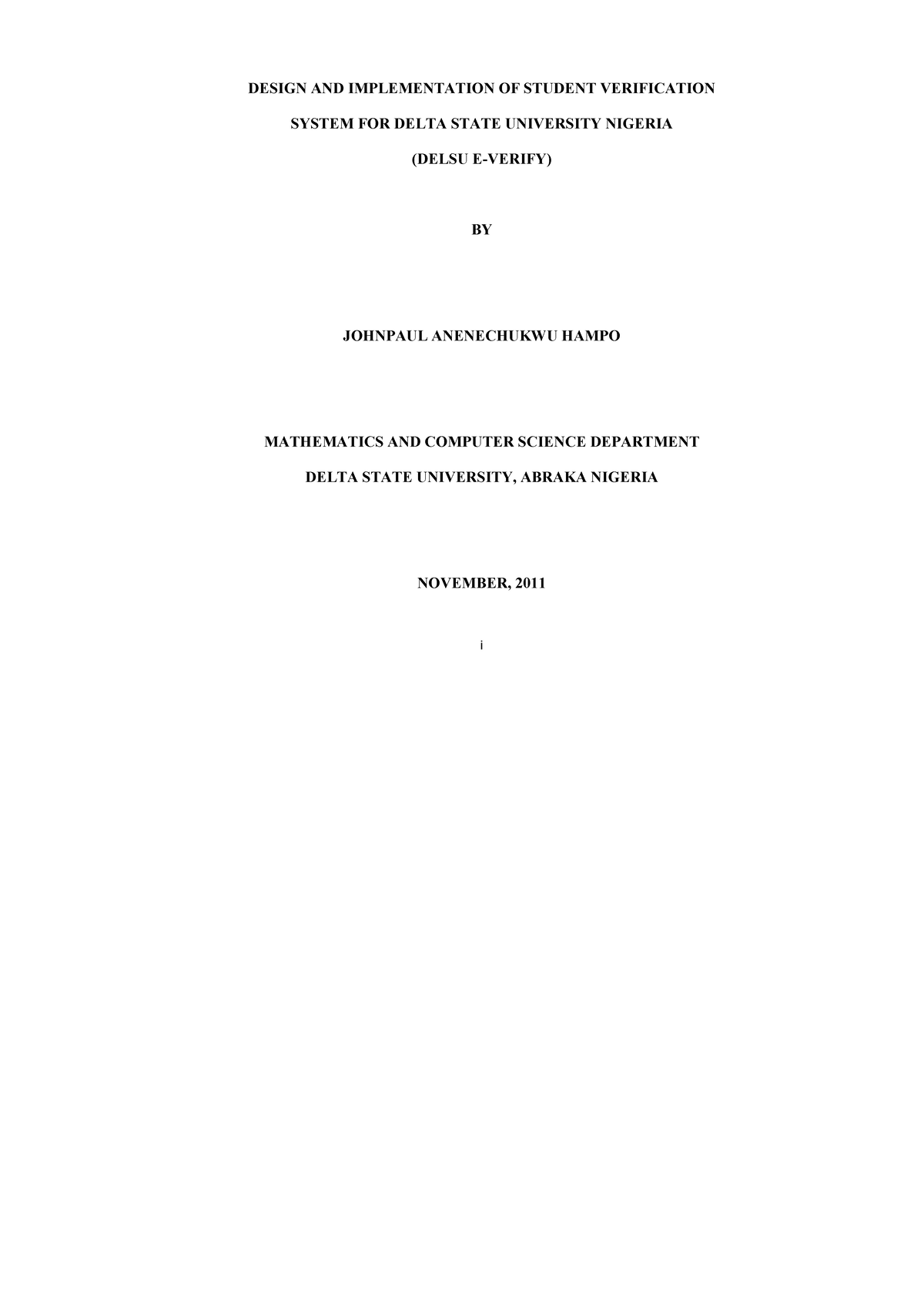 Design AND Implementation OF Student VER - - Studocu