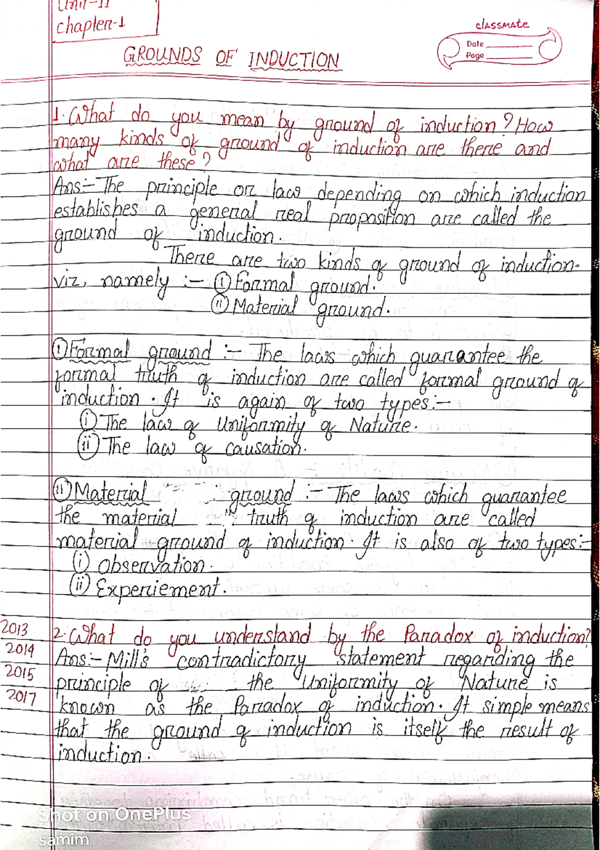Logic and philosophy unit 1 - economics - Studocu