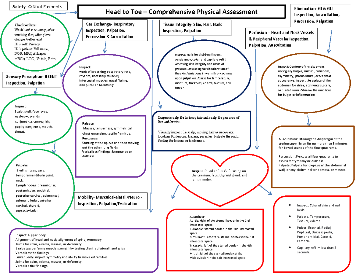Head to Toe Physical Assessment - che Head to Toe – Comprehensive ...