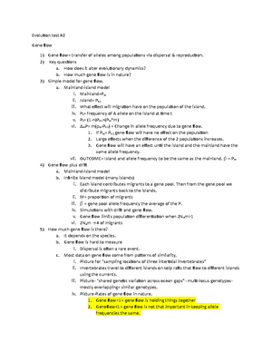 natural selection notes - The smallest unit of evolution Natural ...