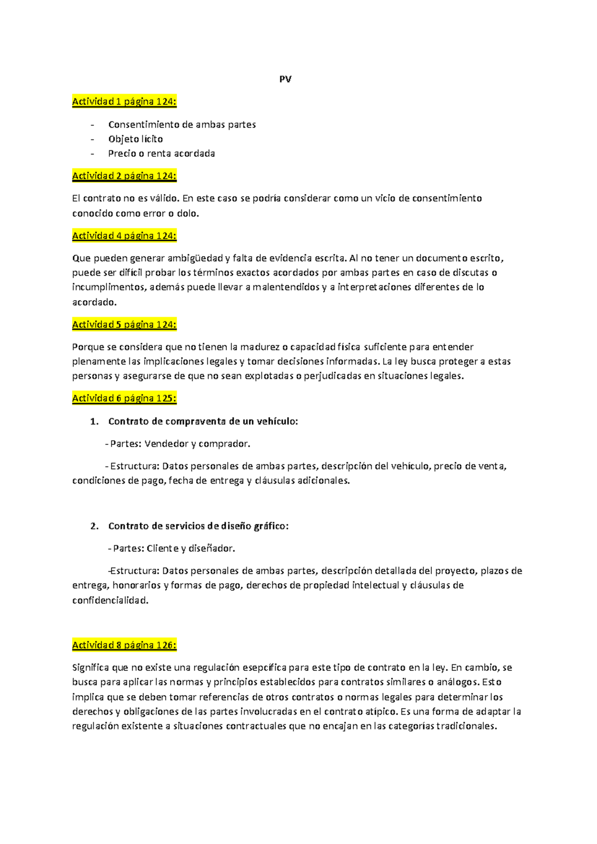 Document 25-1 - PV Actividad 1 página 124: - Consentimiento de ambas ...