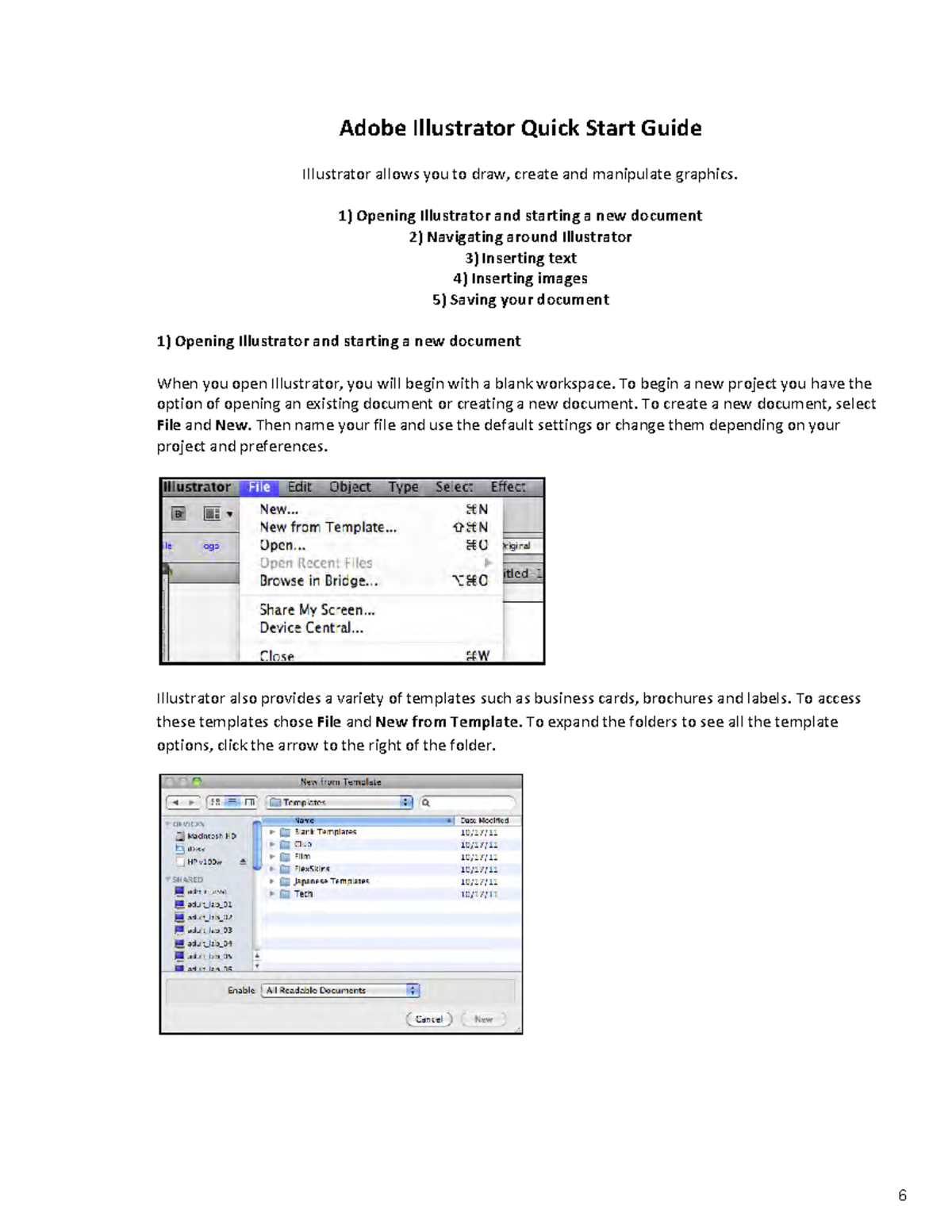 1 - Adobe Illustrator Quick Start Guide - Adobe Illustrator Quick Start Guide Illustrator allows ...