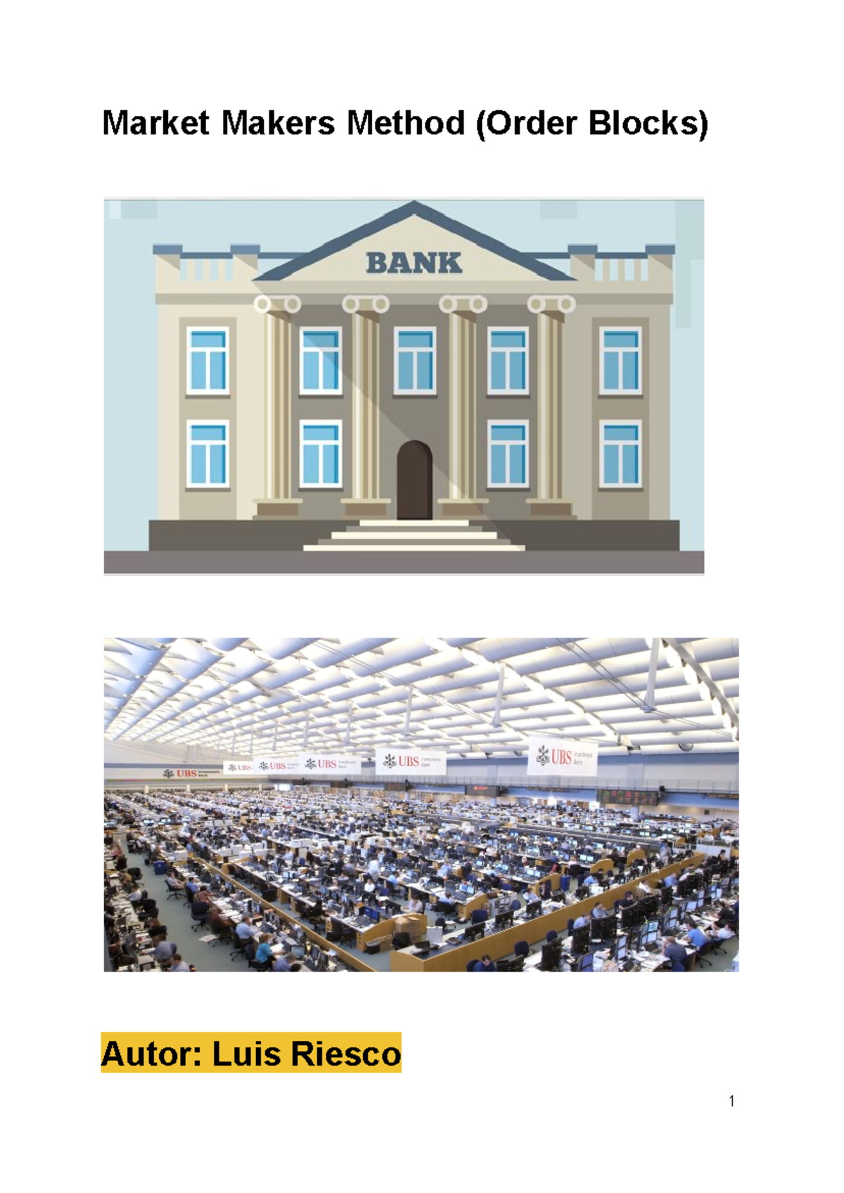 Market Makers Method Order Blocks - Market Makers Method (Order Blocks ...