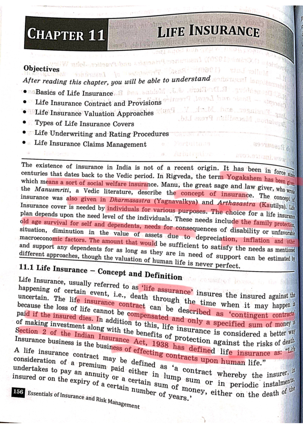 Unit-3 Insurance II - Commerce ge notes - Principles Of Life Insurance ...