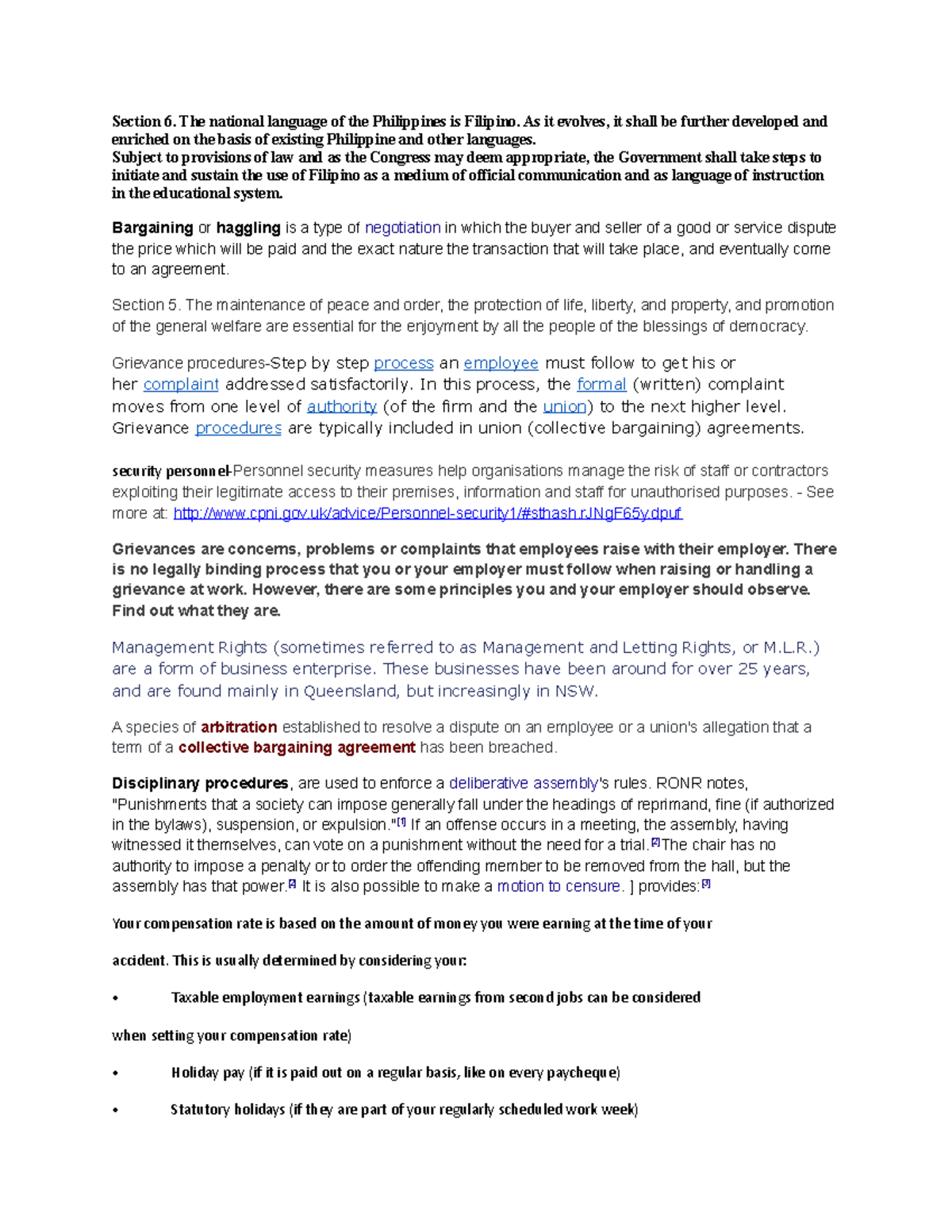 Section 6 - Section 6. The national language of the Philippines is ...