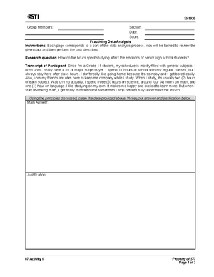 Chapter 4 - Sample research - Chapter 4 Presentation and Analysis of ...
