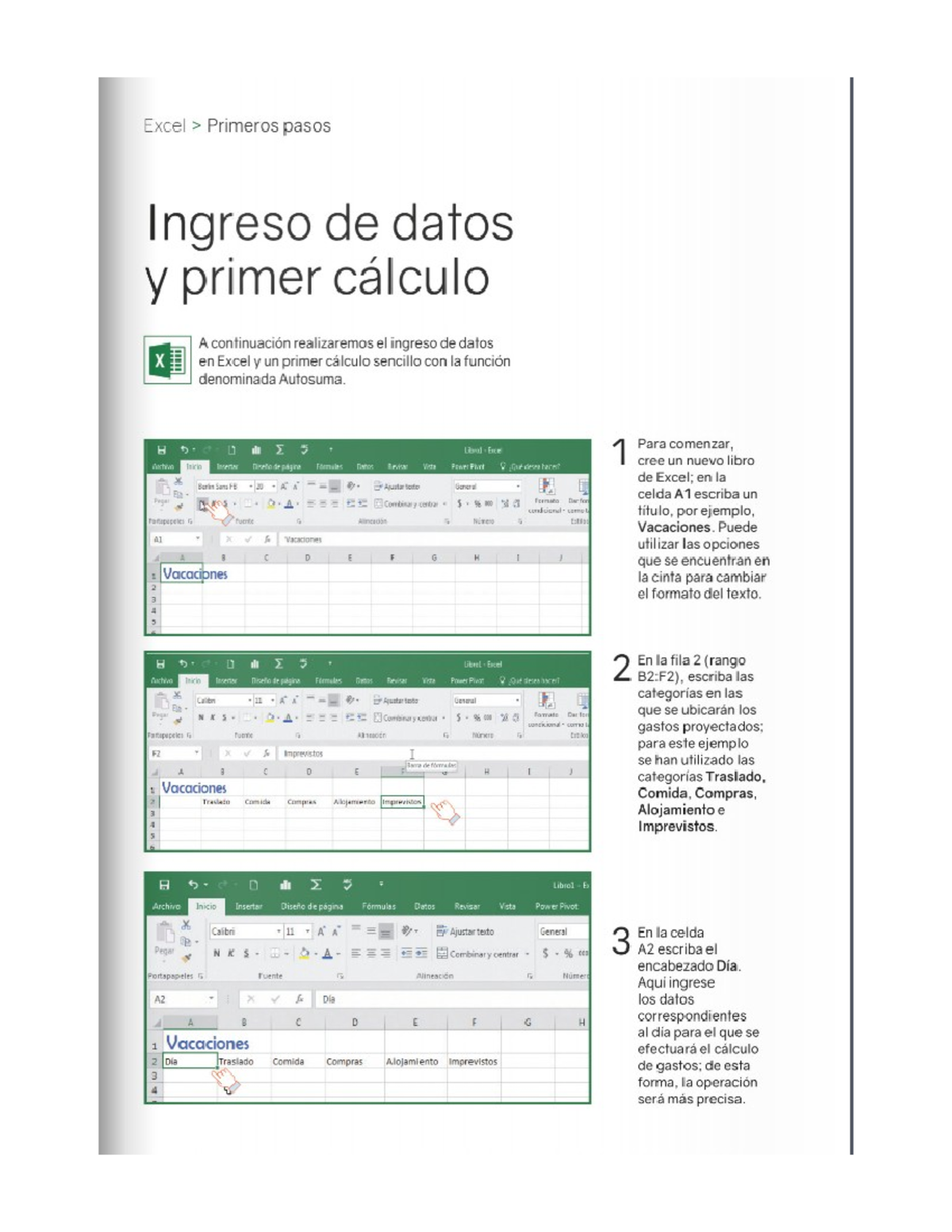 TEMA 1 - Aplicaciones Con Excel - Studocu