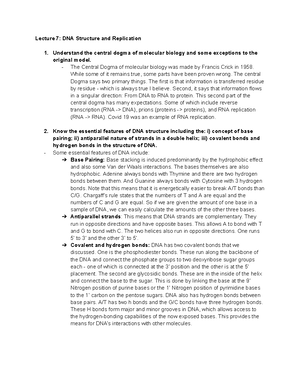 UIUC MCB 450 Lecture 11 Regulation of Gene Expression - Lecture 11 ...