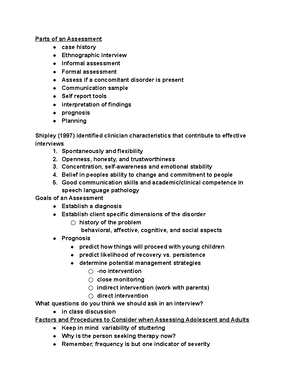 SSI-4 Test Description Chart - Stuttering Severity Instrument (SSI-4 ...