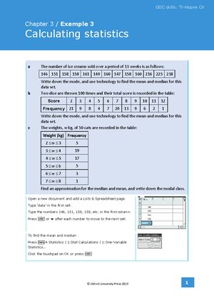 C6Linear Regression - Course notes and definitions. - 1 Chapter 6 ...